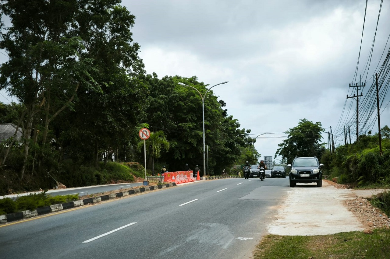 U-Turn Baru di Jalan WR Supratman Tanjungpinang Segera Dibuka, Ini ...